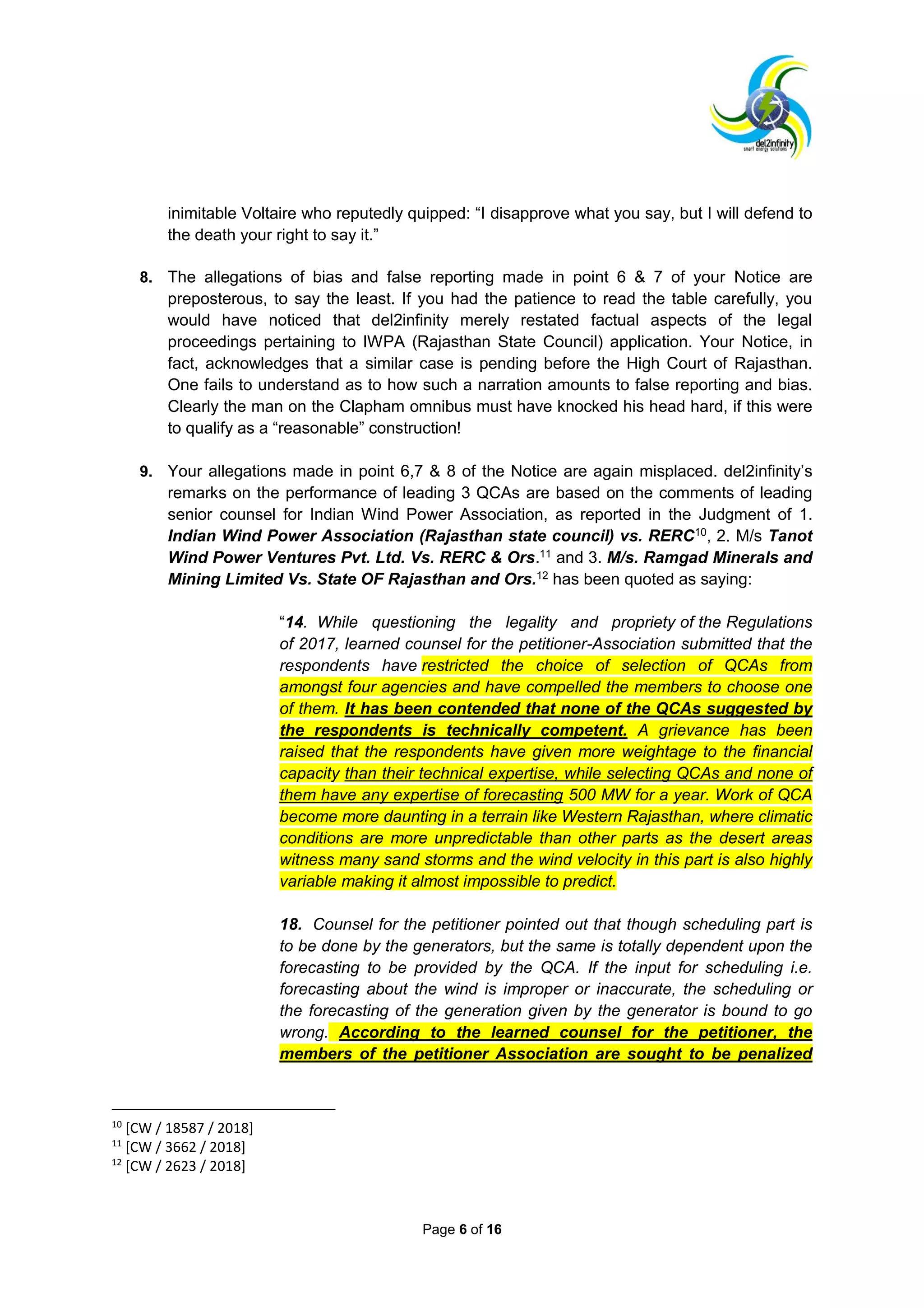 Reply to reconnect's defamation notice - One can love it or hate it, but we respect science ...