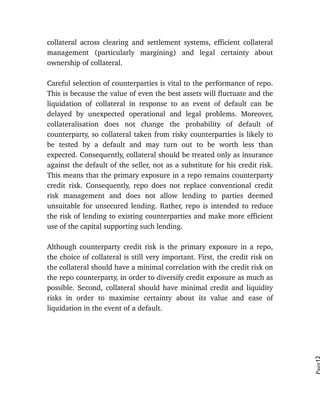 Repo - Repurchase Agreement | PDF