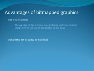 Representation of Bitmapped Graphics | PPT
