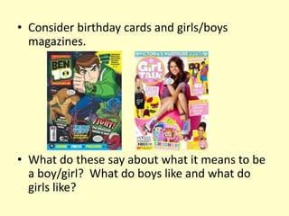 Representations: Gender | PPT