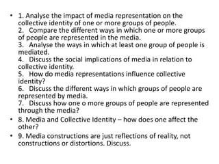 Rep of Working Class Questions | PPT