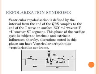 Repolarization syndromes | PPT