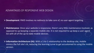 Responsive Web Design | Website Designing | PPT