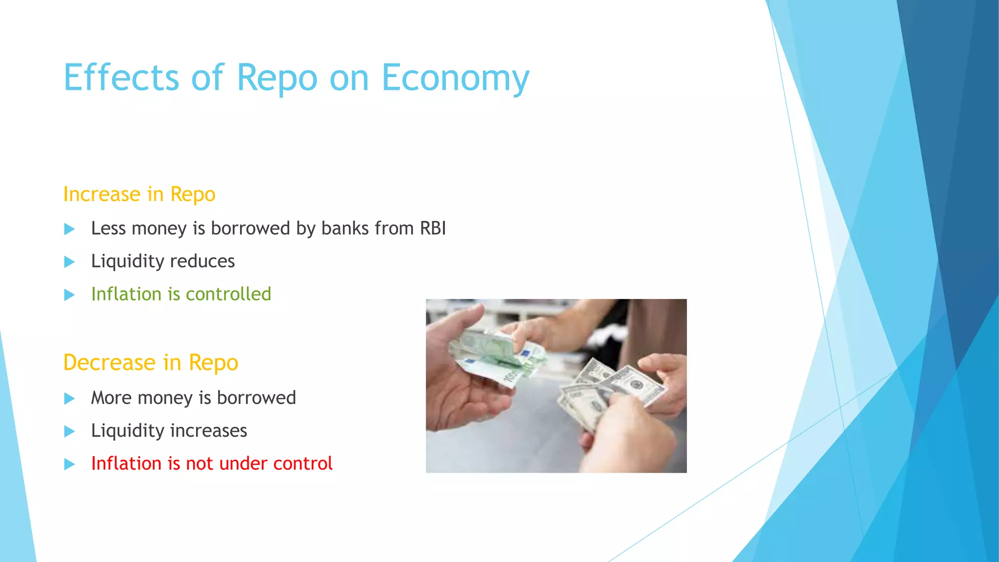 Repo & reverse repo | PPTX | Business Banking & Finance | Business