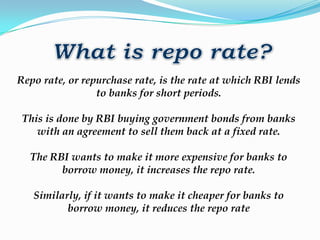Repo & reverse repo.pptx 1 | PPT
