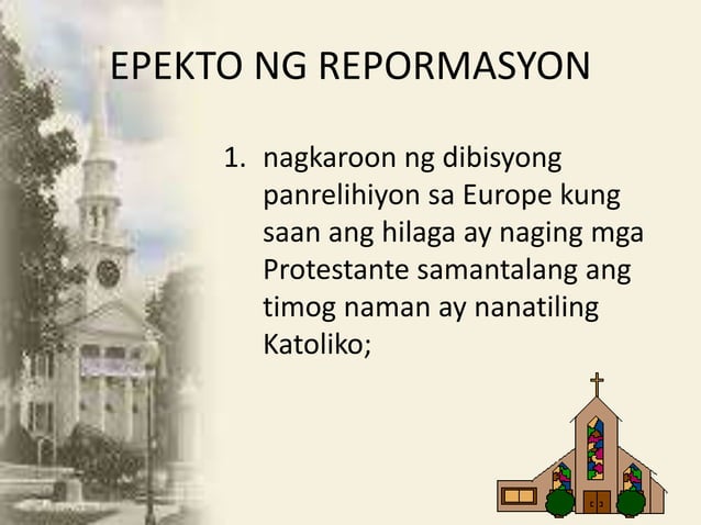 Repormasyon | PPTX