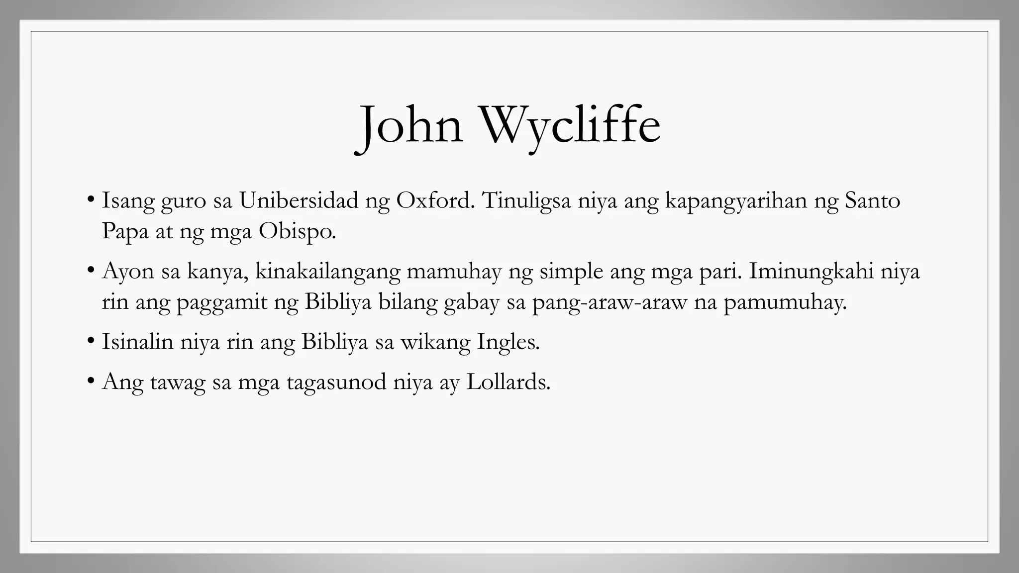 Repormasyon, Dahilan, Mga Protestante at Kontra Repormasyon | PPTX