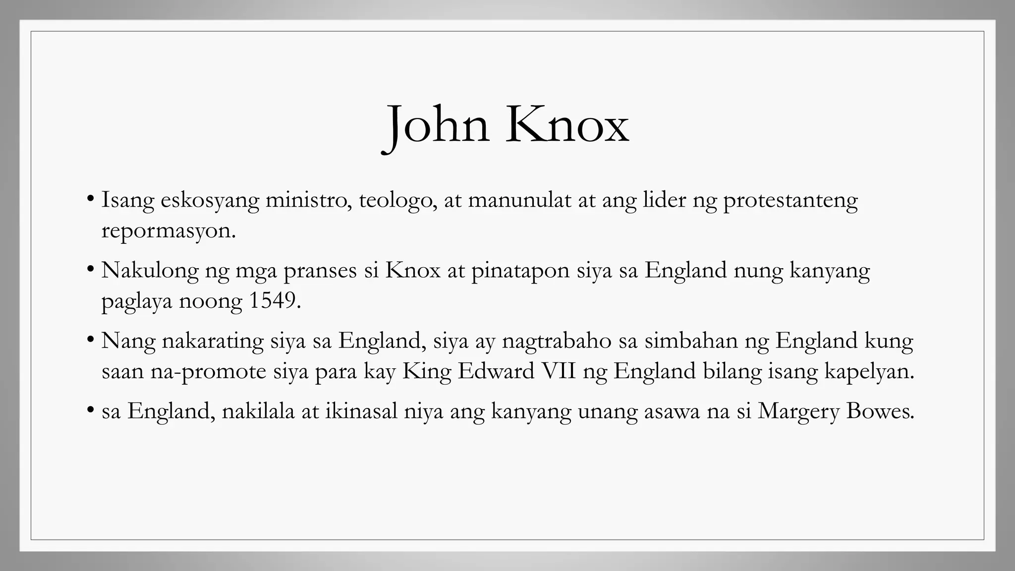 Repormasyon, Dahilan, Mga Protestante at Kontra Repormasyon | PPTX