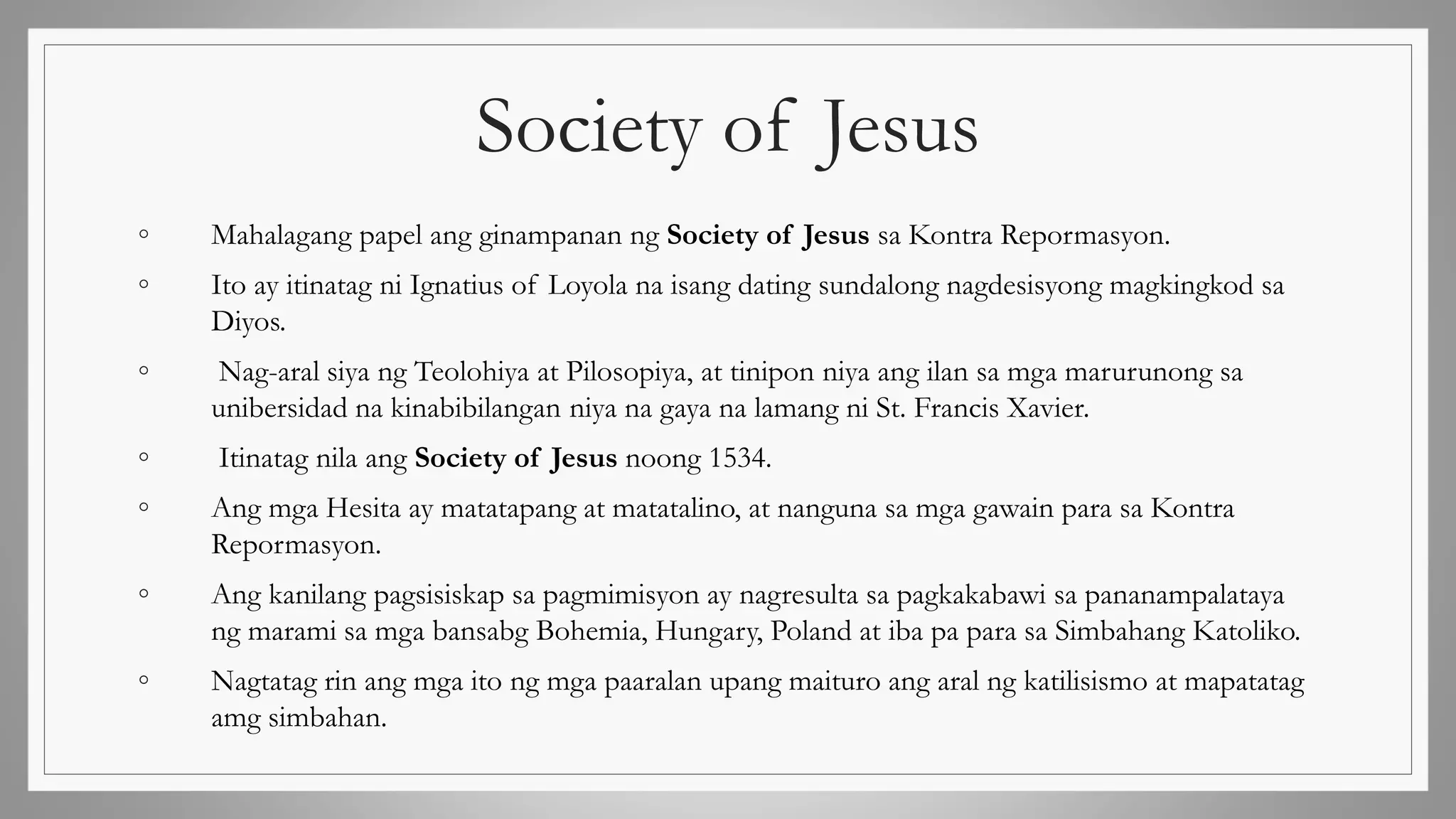 Repormasyon, Dahilan, Mga Protestante at Kontra Repormasyon | PPTX
