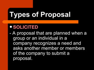 Proposal | PPT