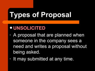 Proposal | PPT