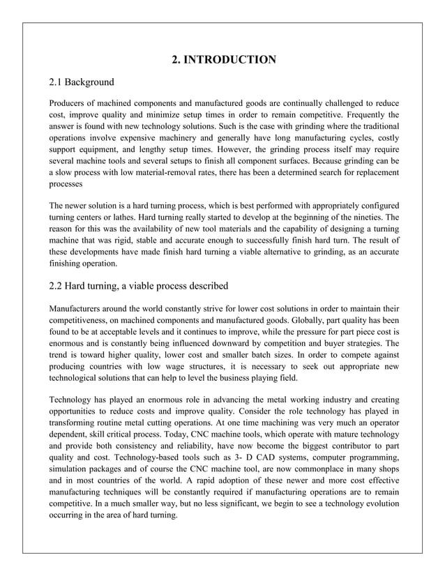 HARD TURNING....Draft Copy | PDF