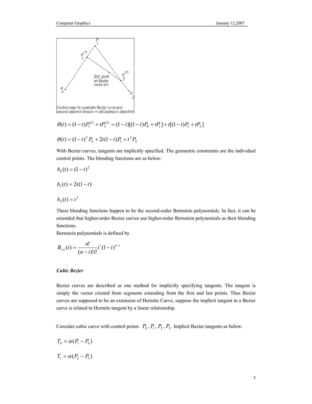 3D Curve Project | PDF