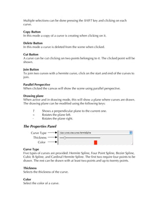 Drawing Splines on 3D | PDF