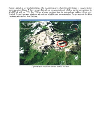 Implementation of Hybrid Terrain Representation in Nasa WorldWind ...