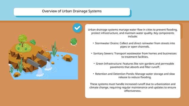 Flooding Drainage for Utilities 2 Design | PPT