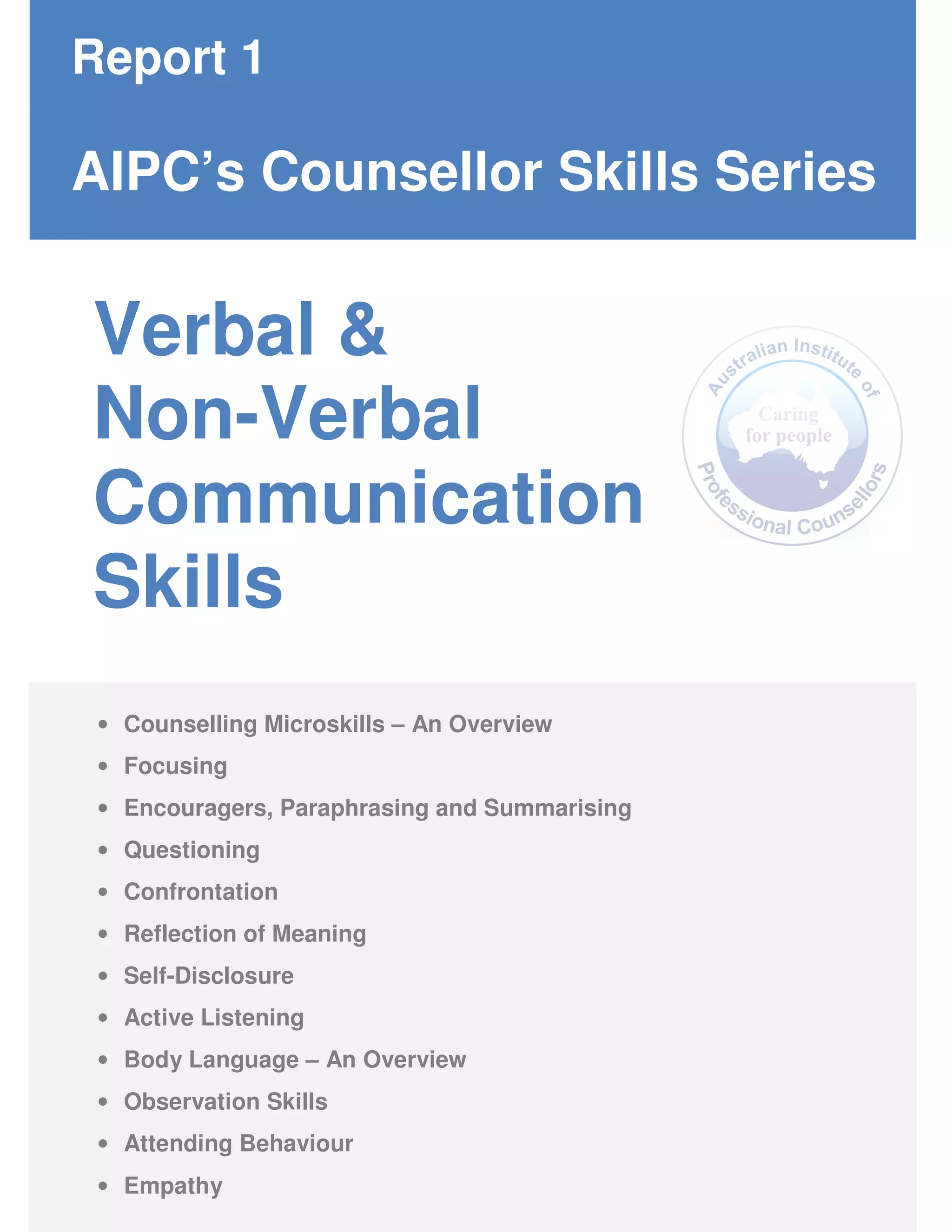 report-1-verbal-and-non-verbal-communication-skills.pdf | Free Download
