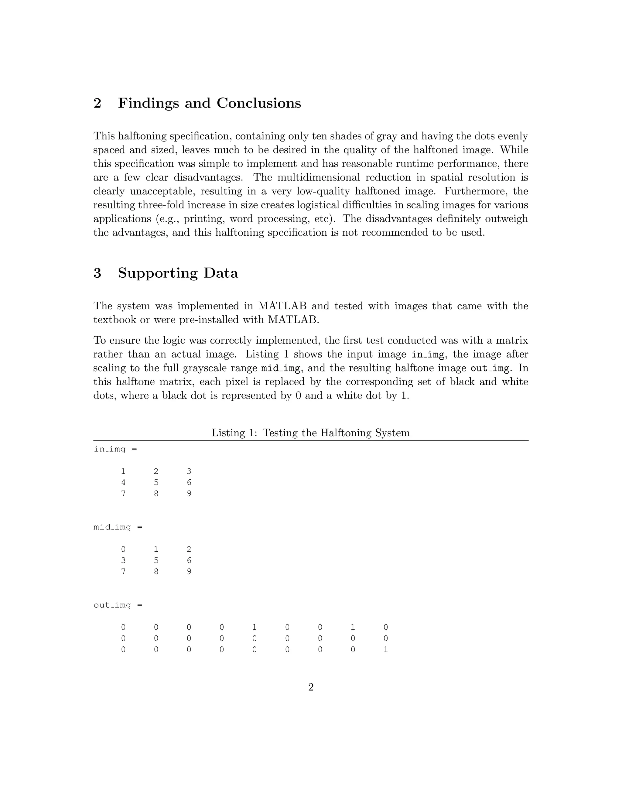 Image Printing Based on Halftoning | PDF | Photo Editing Software | Computer Software and ...