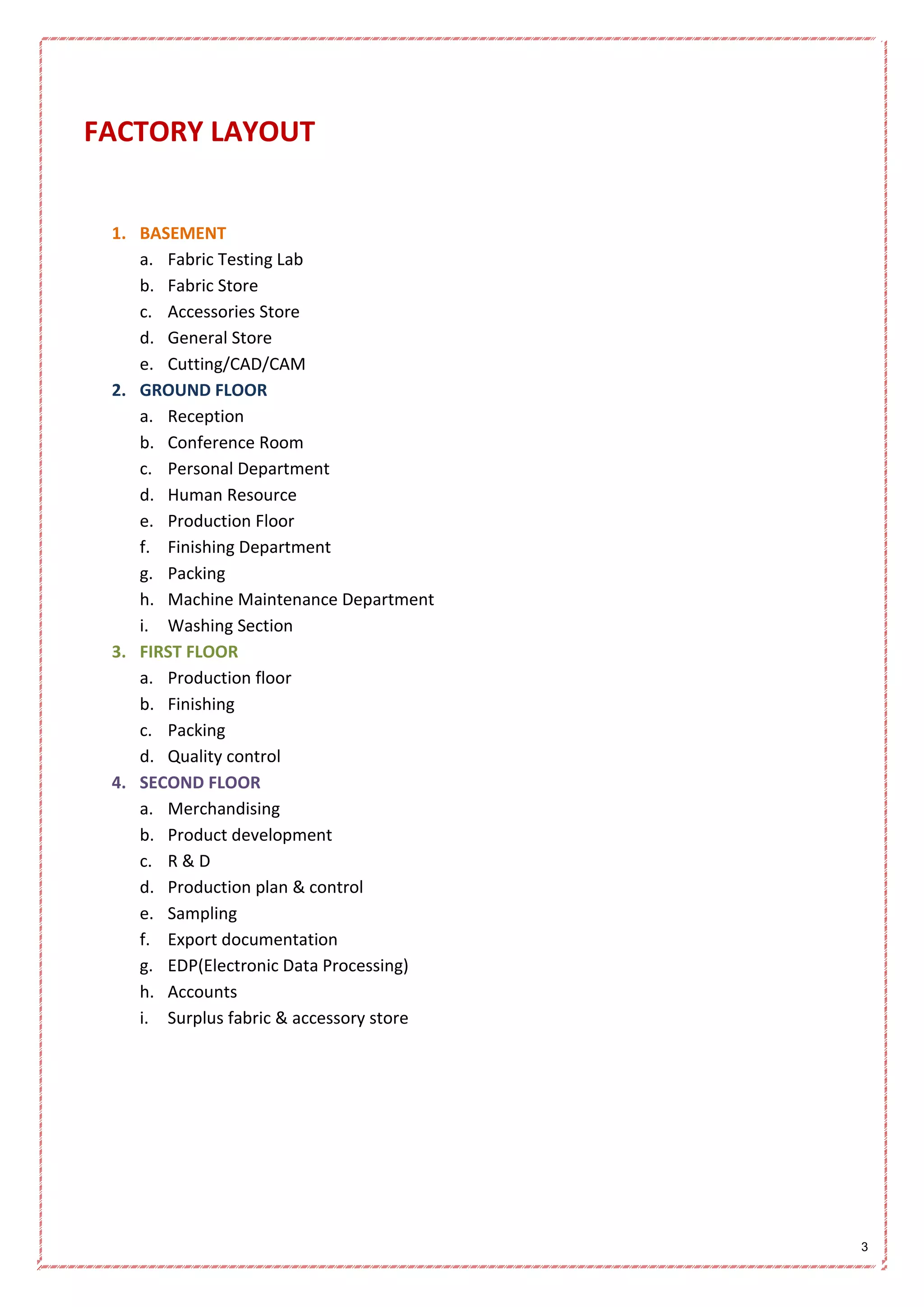 Modelama Exports - Apparel Manufacturing Internship Report | PDF