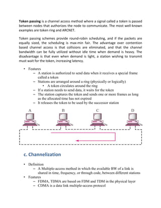 seminar report on multiple access control protocol submitted by munesh ...