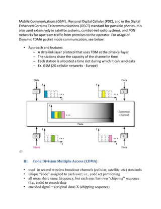 seminar report on multiple access control protocol submitted by munesh ...