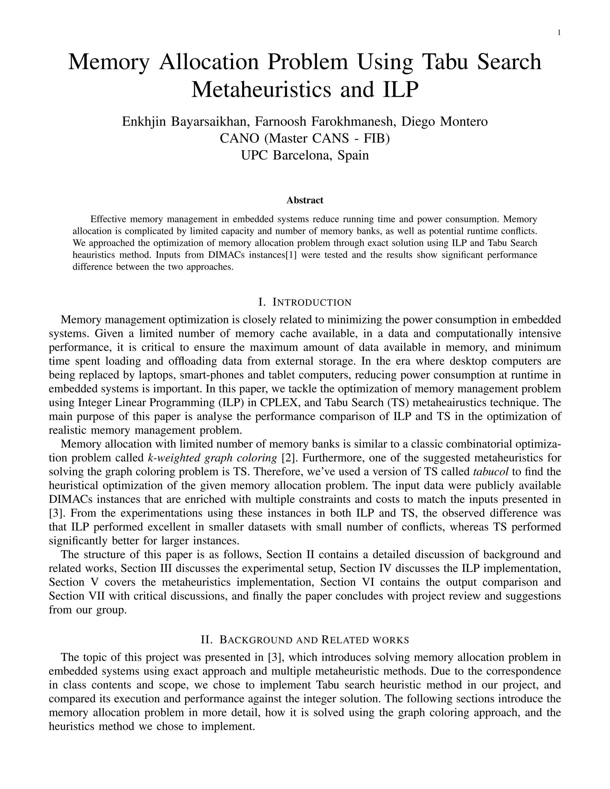 A Mathematical Model And A Heuristic Memory Allocation Problem Pdf 