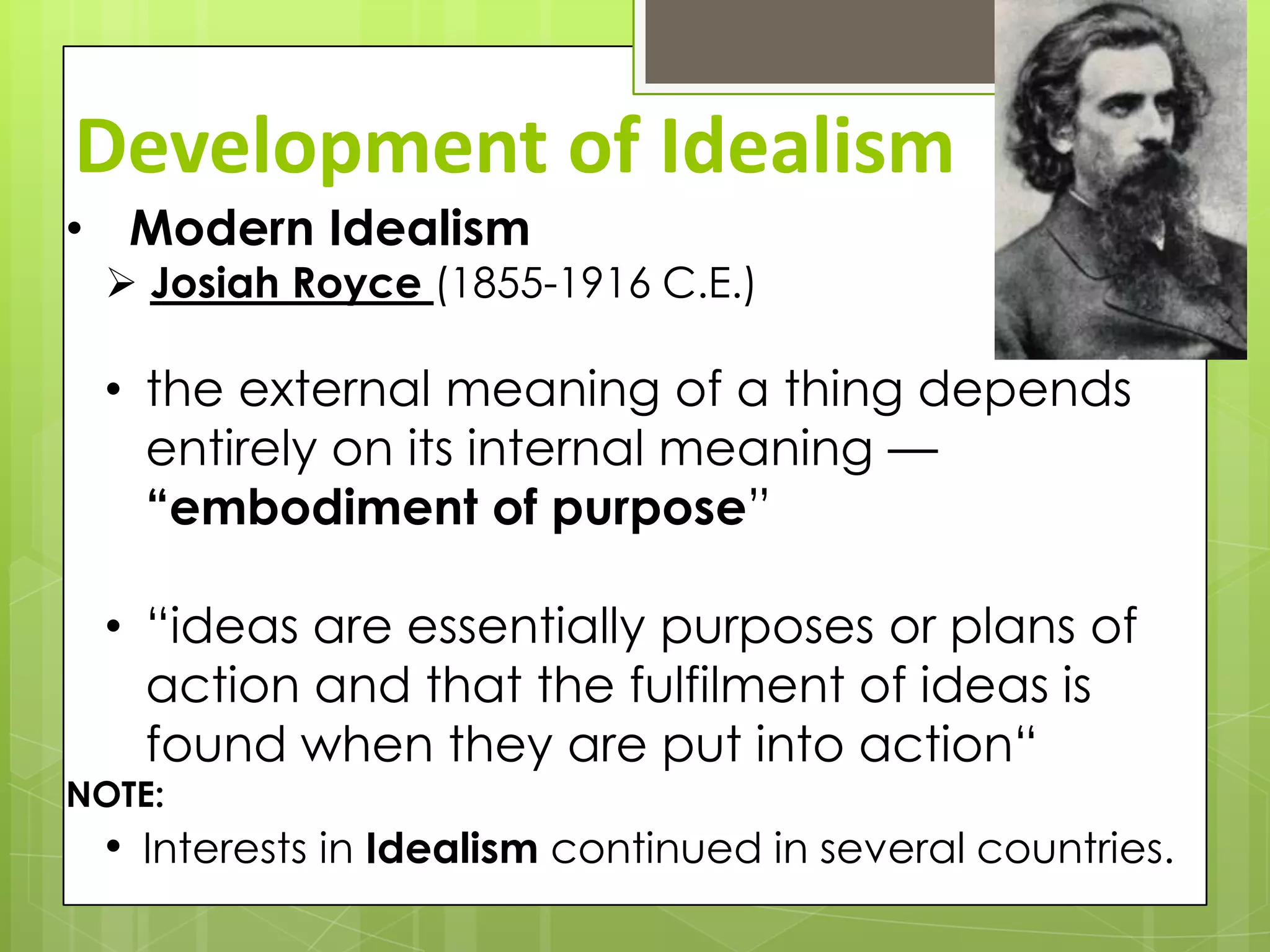 Idealism | PPTX