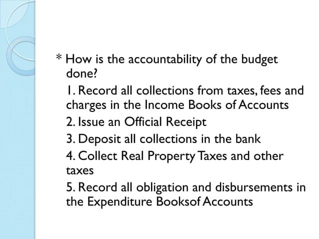 Overview in Barangay Budgeting | PPTX