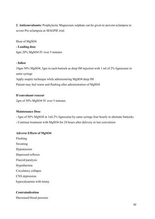 Case Study Report on PIH and Severe Pre eclampsia | DOCX