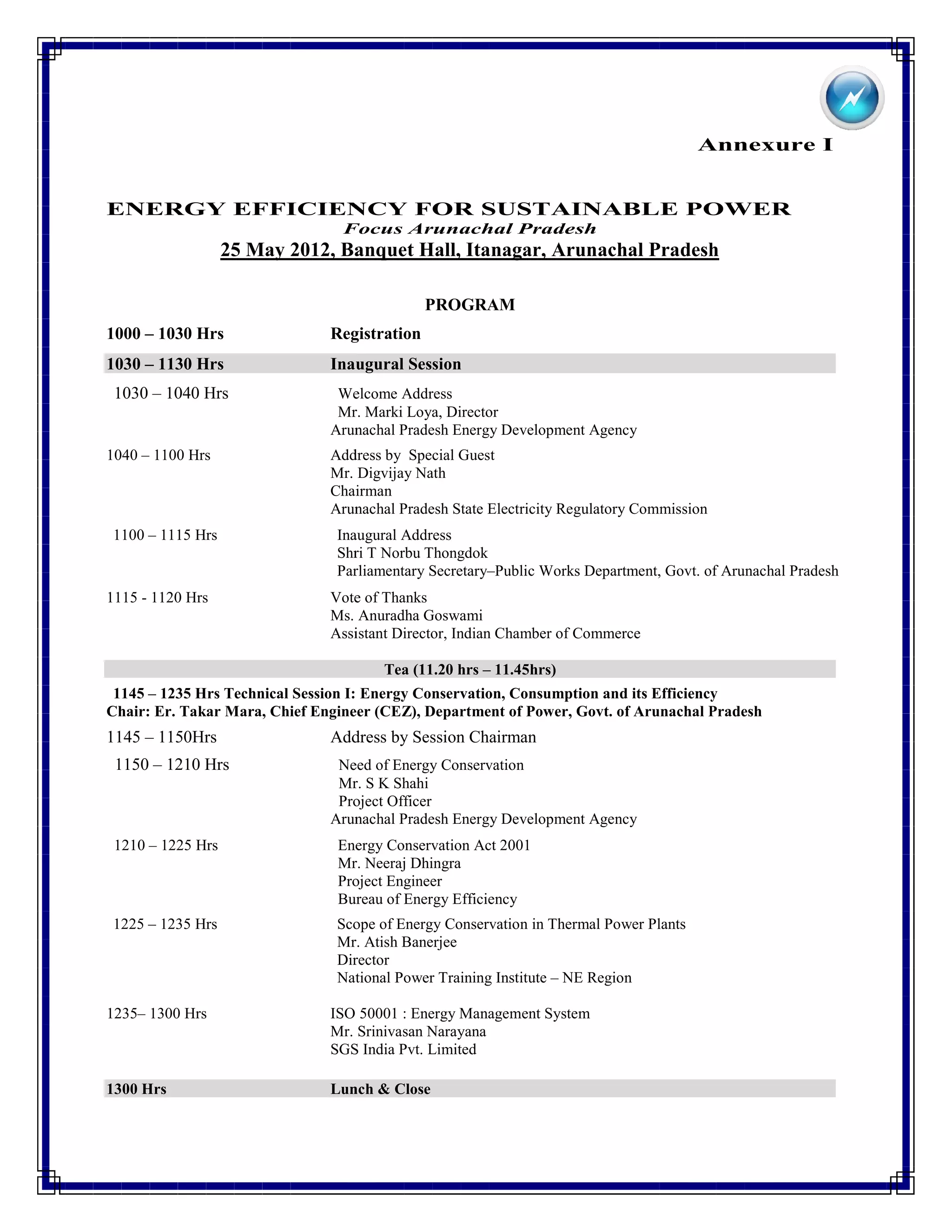 Report on Power Scenario in Arunachal Pradesh | PDF