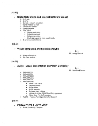 Report on Industrial Visit | DOCX