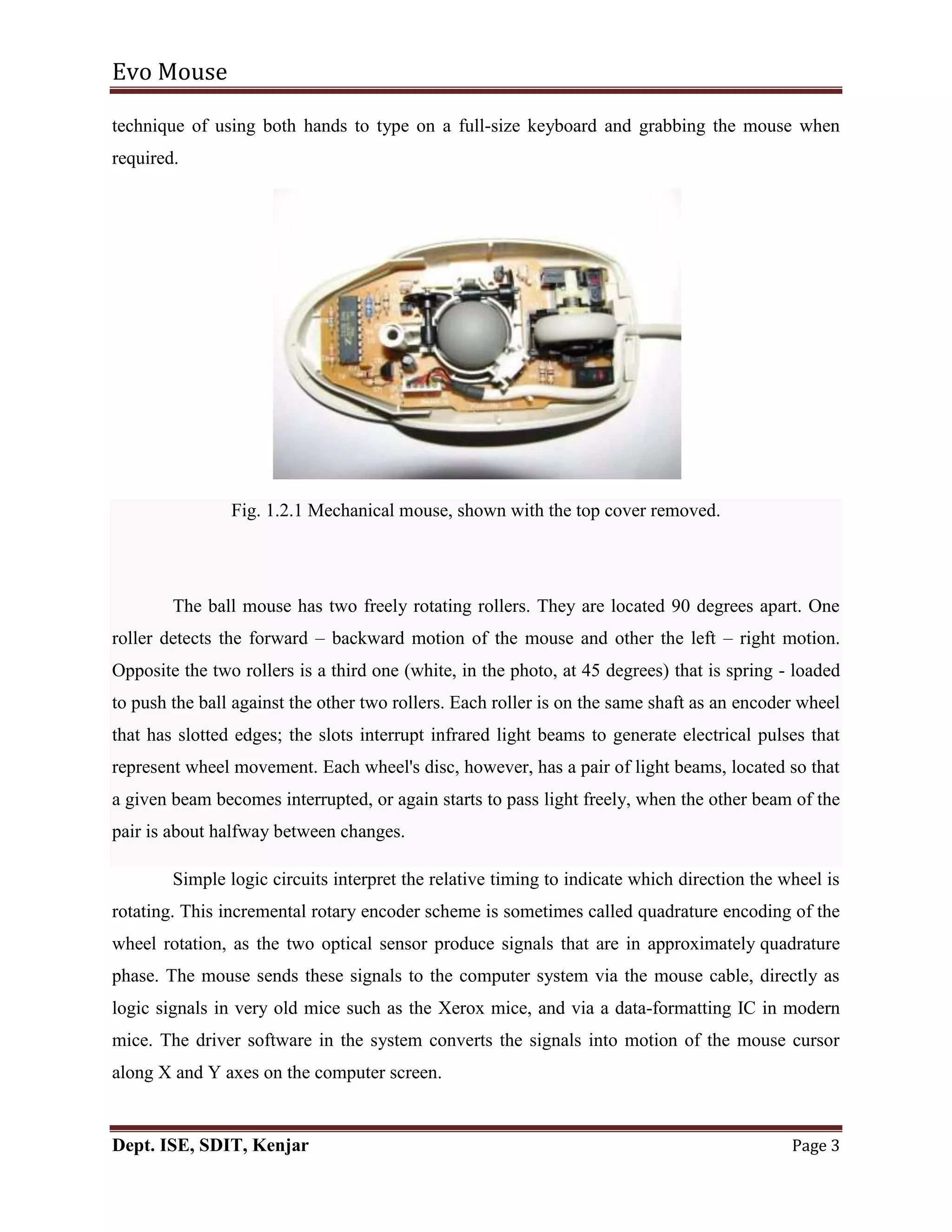 evomouse full report | DOCX