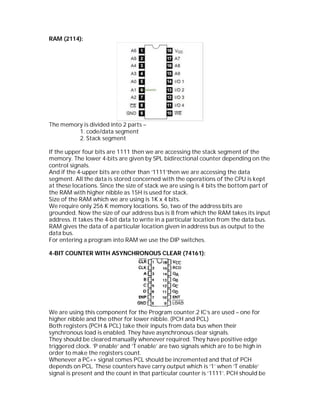 Design and Fabrication of 4-bit processor | PDF