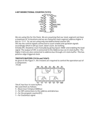 Design and Fabrication of 4-bit processor | PDF