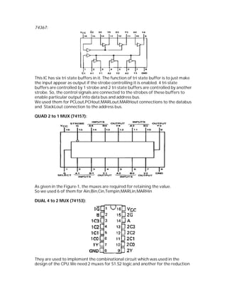 Design and Fabrication of 4-bit processor | PDF
