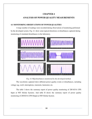 seminar report on power quality monitoring | PDF