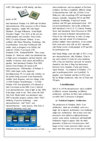 Intel i3 processor | DOCX