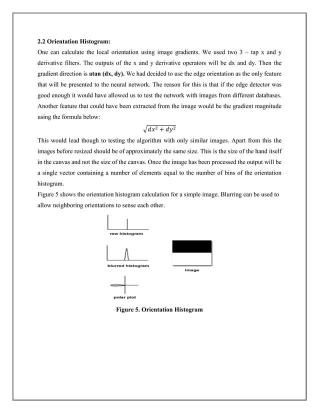 Hand Gesture Recognition using Neural Network | PDF