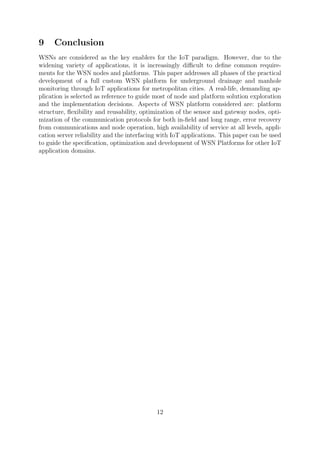 Internet of Things for Underground Drainage and Manhole monitoring ...