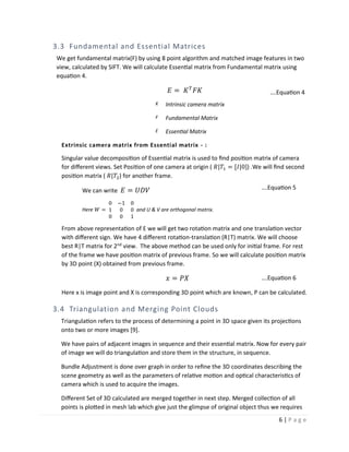 3D Reconstruction from Multiple uncalibrated 2D Images of an Object | PDF