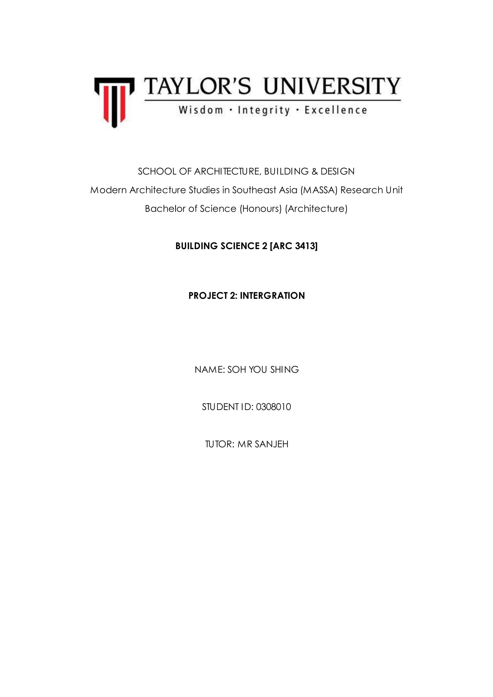 Building Science 2 (Project 2) | PDF