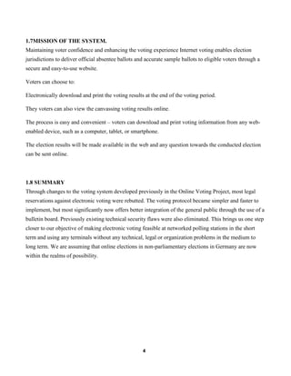 Online Voting Module | PDF