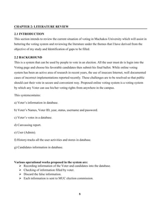 Online Voting Module | PDF