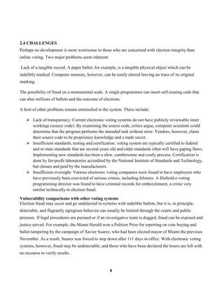 Online Voting Module | PDF