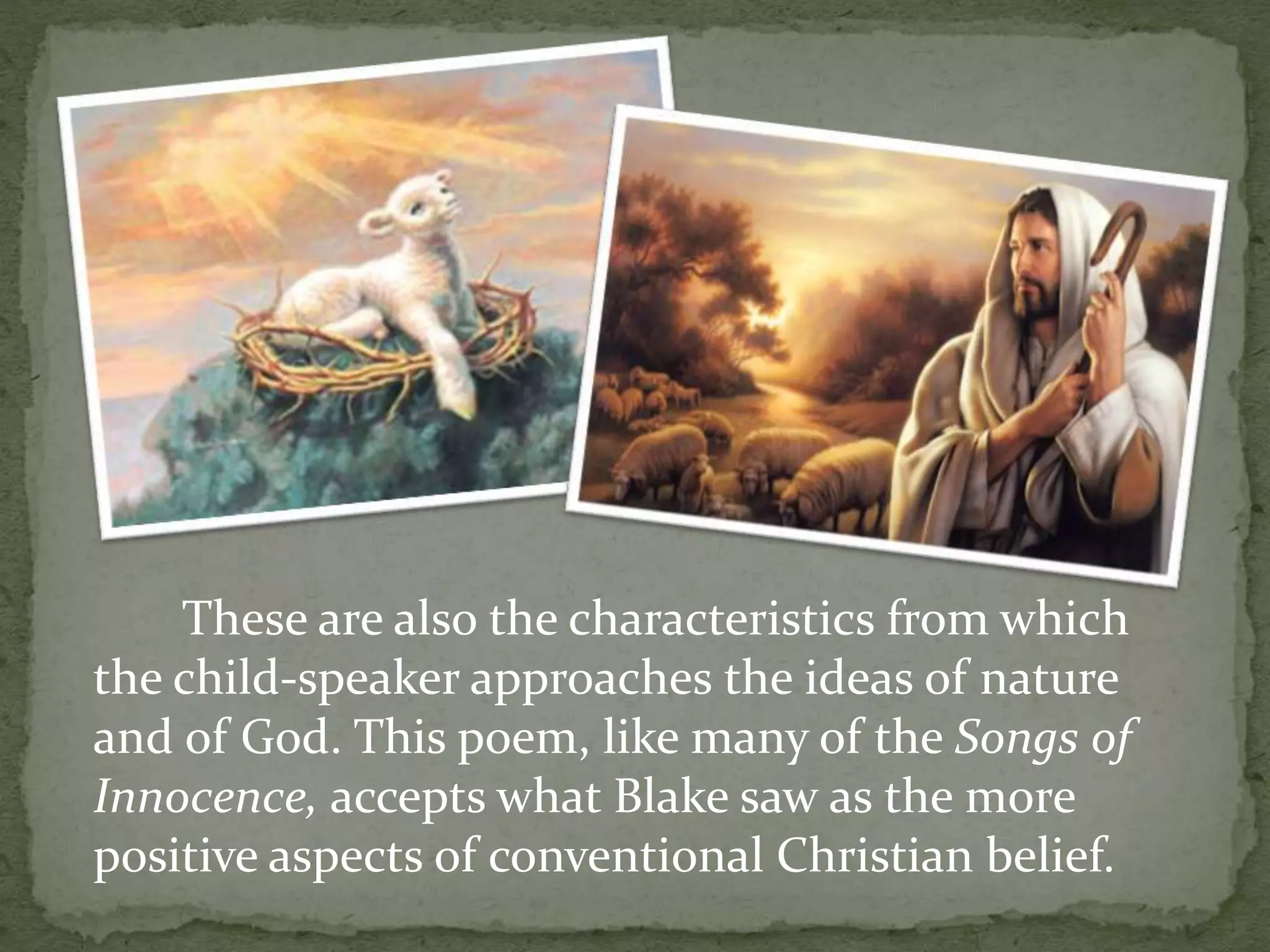 The Lamb by William Blake | PPTX