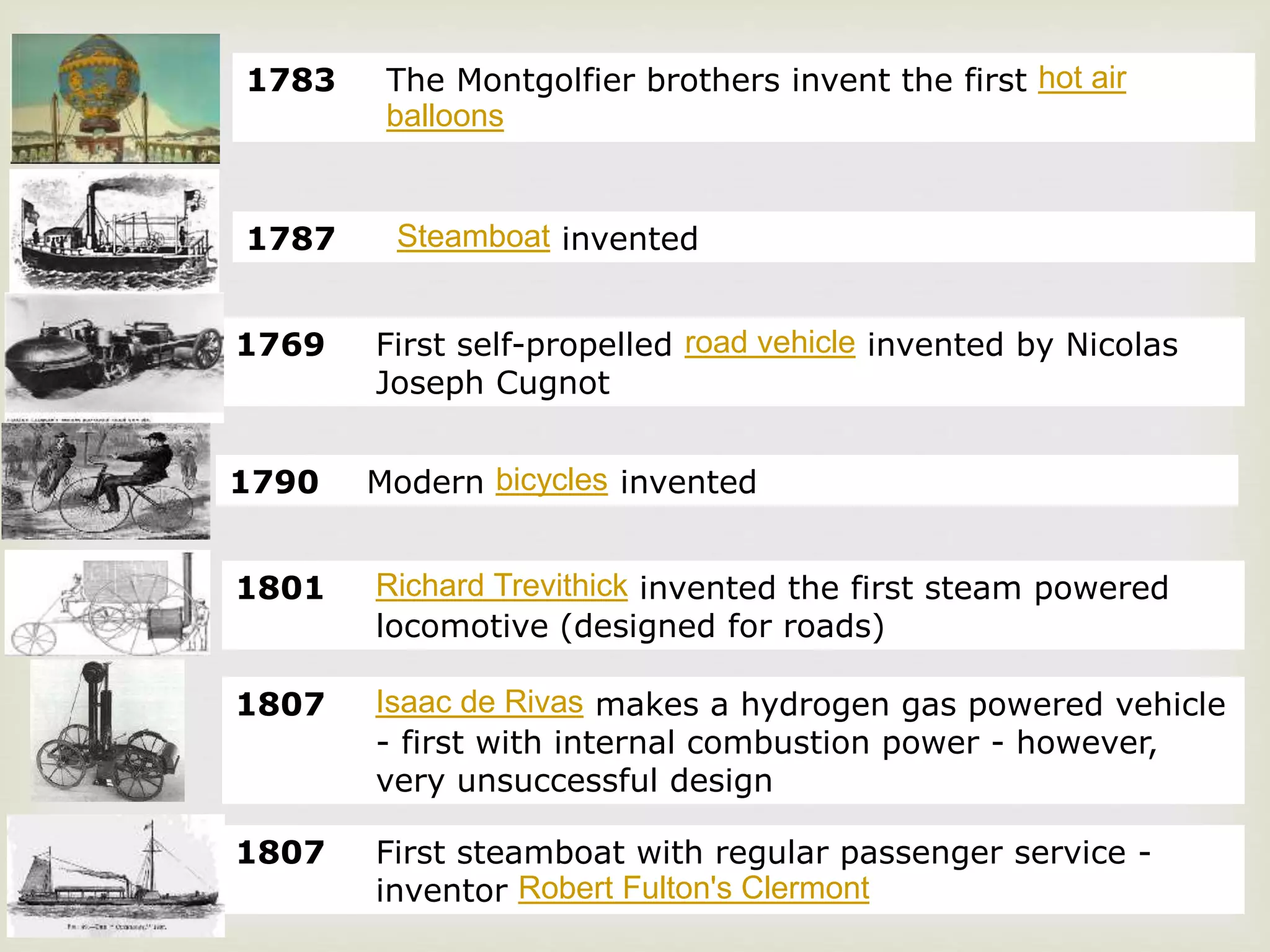 History of Transportation Mode | PPTX