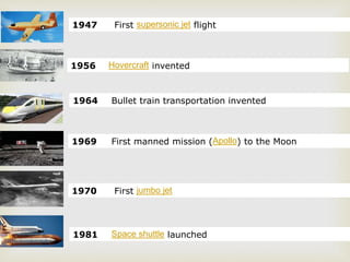 History of Transportation Mode | PPTX