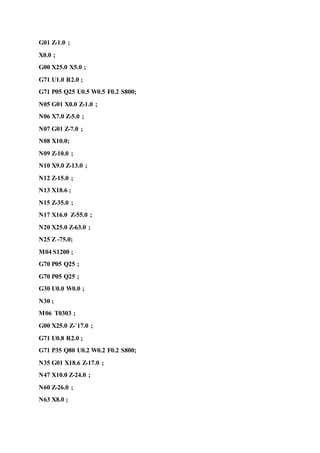 chess pieces program of cnc lathe . | DOCX