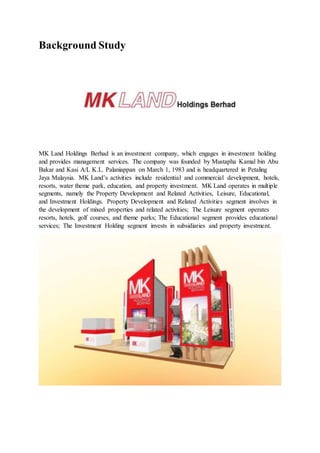 Report mk land | PDF