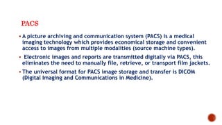 Information Technology in Hospitals | PPTX